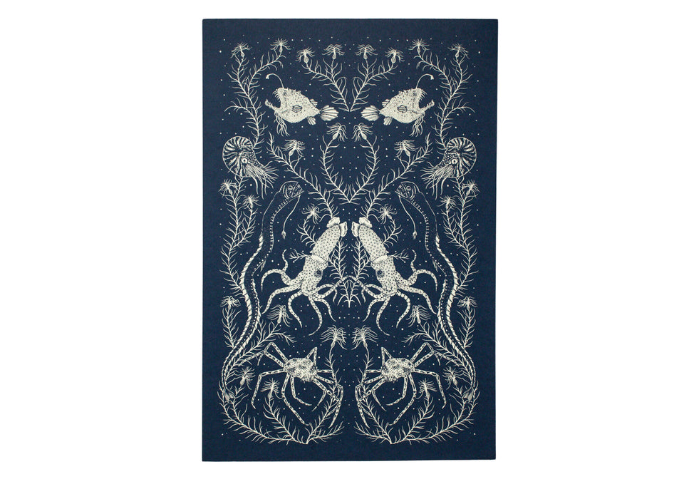 Deep Sea Ecosystem Poster – Fennec Design